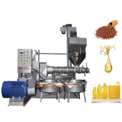 China 22kw Power Automatic Oil Extractor Sunflower Oil Press Machine High Oil Rate for sale