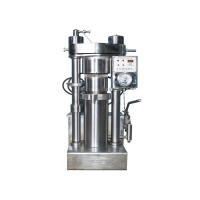 China Olive Mustard Industrial Oil Press Machine 185 Mm Oil Cake Diameter for sale
