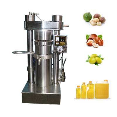 China Sesame Hydraulic Oil Press Machine Peanut Oil Making Machine 1 Year Warranty for sale
