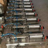 China Semi Automatic Liquid Filling Machine For Paste Cosmetic Cream With Certificate for sale