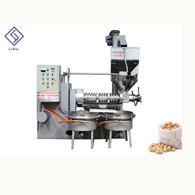 China 100 - 130 Squzzer Speed Soybean Oil Press Machine Screw Oil Making Machine for sale