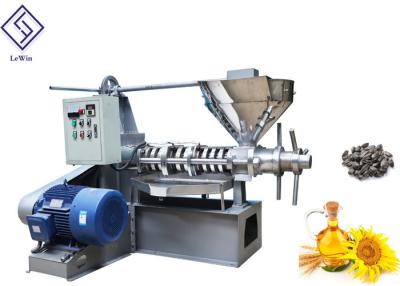 China Durable Oil Expeller Equipment / Cooking Oil Making Machine 220 - 450 Kg/H Capacity for sale