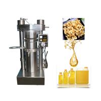 China Large Capacity Hydraulic Oil Press Machine Oil Expeller With Adjustable Temperature for sale