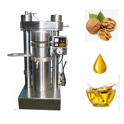 China Automatic Cold Making Industrial Oil Press Machine 60 Mpa Pressure 2.2 Kw Power for sale