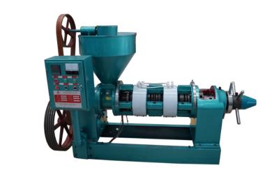 China 380v Voltage Screw Type Oil Expeller Spiral Type Oil Press Machine High Oil Yield for sale