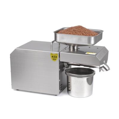 China 314 Stainless Steel Home Oil Press Machine Walnut Oil Expeller 11kg Weight for sale