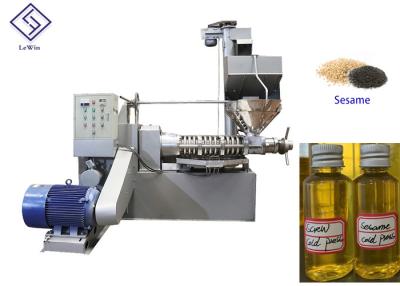 China High Oil Crops 37Kw Edible Oil Extraction Machine Sesame Oil Press Machine 2700 * 2000 * 2700 Mm for sale
