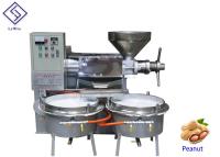 China 6YL-120 Model Screw Type Press Machine Cold Press Oil Extractor With Oil Filter for sale