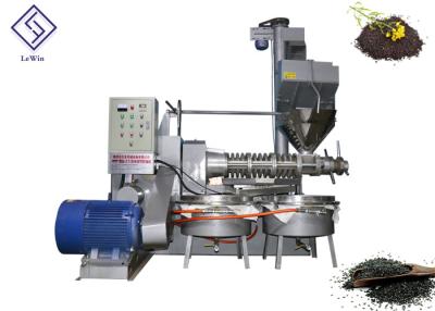 China 18.5kw Power Screw Oil Press Machine Peanut Oil Expeller 220 - 450kg/H Capacity for sale
