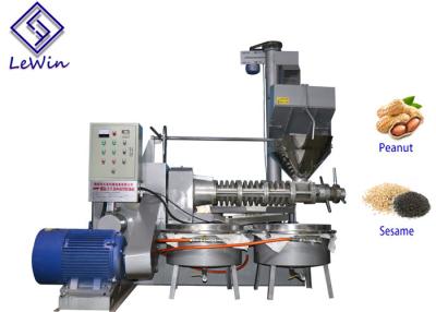 China Energy Saving Edible Oil Extraction Machine Cold Sesame Oil Pressers Continuous Squeezed Speed for sale