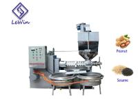China Alloy Steel Industrial Oil Press Machine Automatic Feeding For Peanut / Sunflower for sale