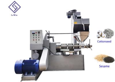China 380V Voltage Industrial Oil Press Machine Vegetable Oil Extraction Machine 1900 Kg Weight for sale