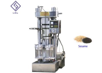 China Cold Pressed Industrial Oil Press Machine High Oil Output 2350kg Weight for sale