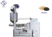 China Large Capacity Cold Pressed Oil Making Machine / Screw Type Oil Expeller ISO for sale