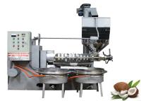 China Big Capacity Screw Type Coconut Oil Making Machine 30 KW Power Stable Performance Industrial Oil Presser for sale