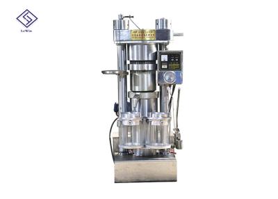 China Industrial Hydraulic Oil Press Machine 11kg / Batch Capacity 250mm Oil Cake Diameter for sale