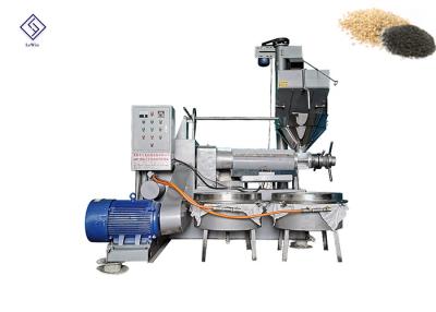 China Cold Press Sunflower Oil Extraction Machine 220 - 450kg/H Capacity 1650kg Weight for sale