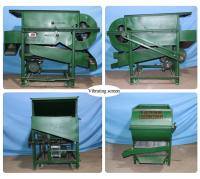 China Food Processing 1.5kw Linear Vibrating Screen Machine for sale