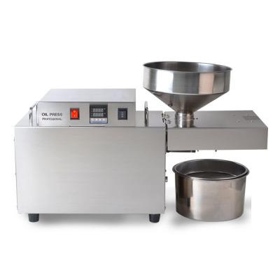 China SS304 30KG/H Flaxseed Walnut Hydraulic Oil Press Machine for sale