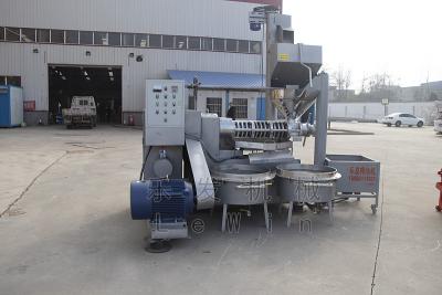 China 6yl 160 Easy Operation Peanut Sunflower Oil Expeller Machine With Oil Filter for sale