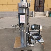 China 50 Kg/H Small Oil Plant Hydrauic Hot Cold Oil Expeller for sale