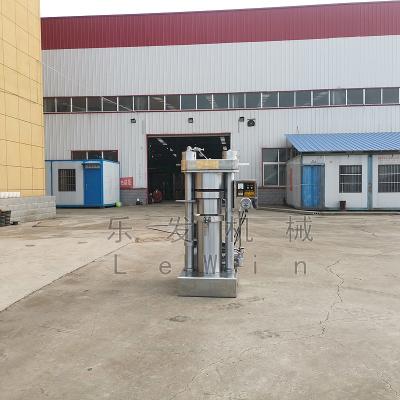 China 50 Kg/H Hydraulic Oil Press Machine Sesame Coconut Mustard Oil Processing Machinery for sale