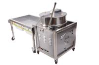China 50w Spherical Ball Caramel Popcorn Food Processing Machine With Wheels for sale