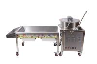 China Portable Kettle Popcorn Machine Ball Shape Corn Popper With Automatic Mixer for sale