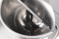 China Portable Kettle Popcorn Machine Ball Shape Corn Popper With Automatic Mixer for sale