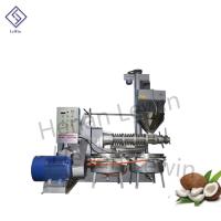 China Coconut Oil Pressed Sunflower Oil Extraction Machine 30 Kw With Filter System for sale