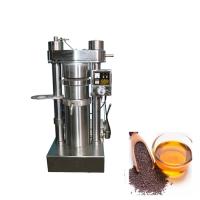 China Cold Press 1.1 KW Hydraulic 60Mpa Sesame Oil Expeller Machine for sale