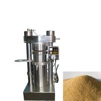 China Cold Hydraulic 60Mpa Oil Press Machine 220V For Rice Bran Oil for sale