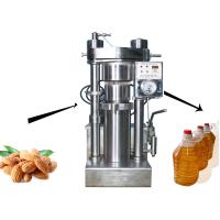 China 60 Mpa Induatrial Oil Equipment 1230 Kg Hydraulic Almond Oil Press for sale