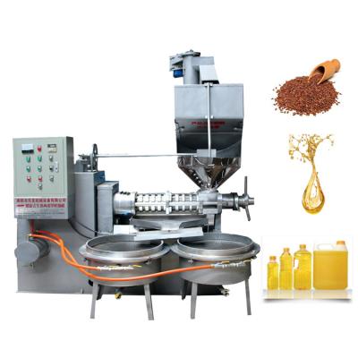 China High Production Cold Oil Press Machine 600 Kg / H Sesame Mustard Oil 30 Kw for sale