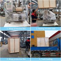 China High Production Cold Oil Press Machine 600 Kg / H Sesame Mustard Oil 30 Kw for sale