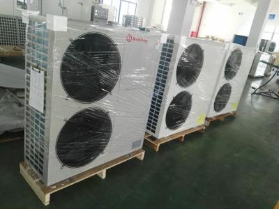 China Wall Mounted 5 Ton Hydronic Heat Pump Galvanized Steel Sheet With LCD Finger Touch Display for sale