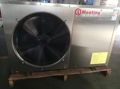 China 7kw House Heating Air Source Heat Pump With Staninless Steel Shell Wifi Function Support for sale