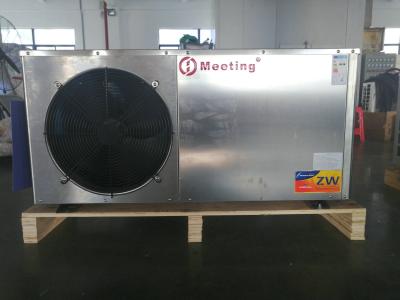 China Free Standing Intelligent Controller Air To Water Heat Pump With Stainless Steel Shell for sale