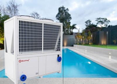 China Constant Temperature 84KW Swimming / Spa / Sauna Pool Heat Pump Air To Water Energy Saving for sale