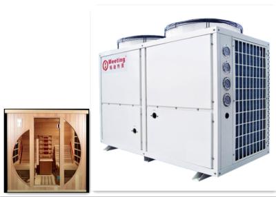 China 42KW Indoor Sauna Rooms For Home Swimming Pool Heat Pump With R410A / R417A Constant Temperature 38℃ for sale
