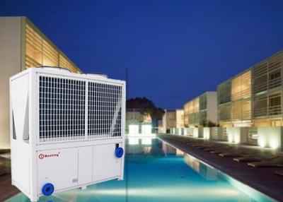 China WIFI Control Swimming Pool Heat Pump 100kw Pool Spa Sauna Heat Pump Water Heater for sale