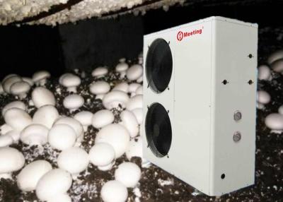 China Automaticlly Defrosting Air To Water Heat Pump For Mushroom Farming Heating Cooling Hot Water for sale