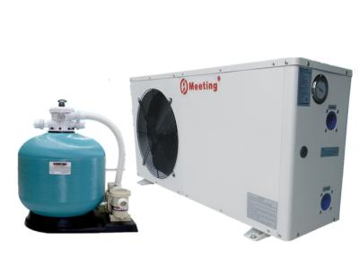 China Air Source Swimming Pool Water Heater Heat Pump 3P 12KW Can Works With Sand Cylinder for sale
