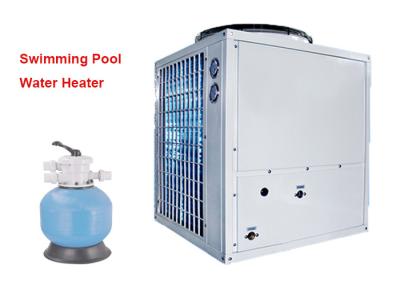 China Meeting 28KW Spa Water Heater Swimming Pool Heat Pump Work With Sand Filter for sale