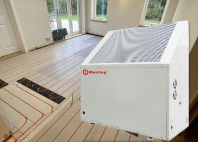 China 12KW White Galvanized Sheet ≤40Db Air To Water Heat Pump With Floor Pipes Heating System for sale