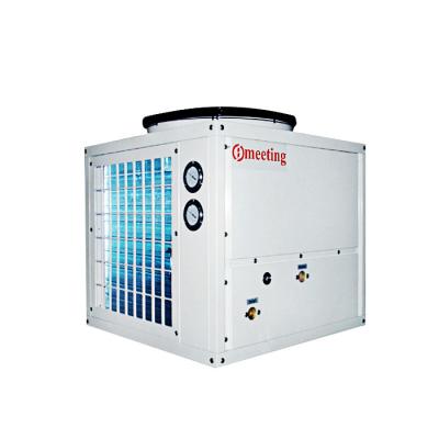 China 3P EVI High Temperature Heat Pump Air Source Water To Water Heat Pump for sale