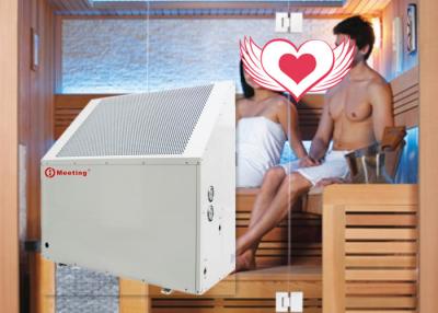 China Automaticlly Defrosting Commercial Heat Pump 12KW Ultra Low Noise High Efficiency For Sauna Room for sale