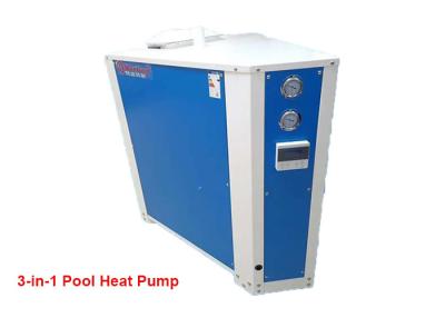 China Three - In - One Swimming Pool Heat Pump To Heat Pool Water , Dehumidification And Fresh Air for sale