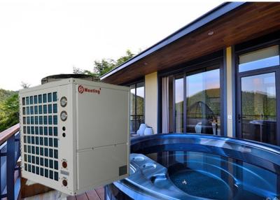 China Outdoor Whirl Pool Hot Tub Refrigerant Water Heat Exchanger Wifi Control for sale