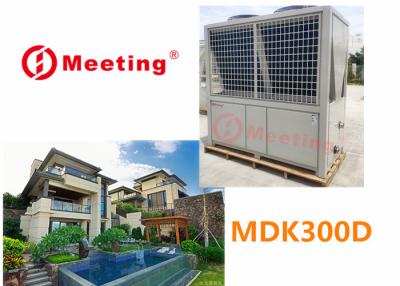 China High Performance Large Villa Home Heat Pump Air To Water  Copper Pipe Thick 0.8-1 Mm for sale